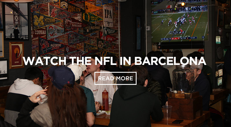 Best bars to watch the NFL in Barcelona - Sant Jordi Hostels